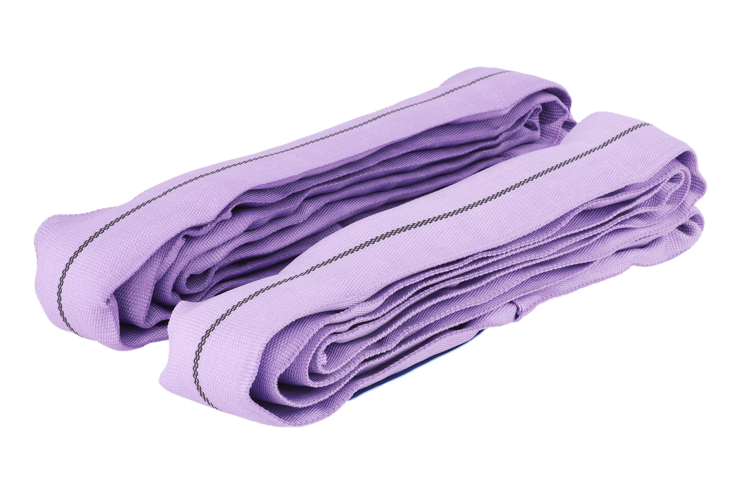 Set of 2, polyester round slings, 1m/2m, WLL 1to, single-layer