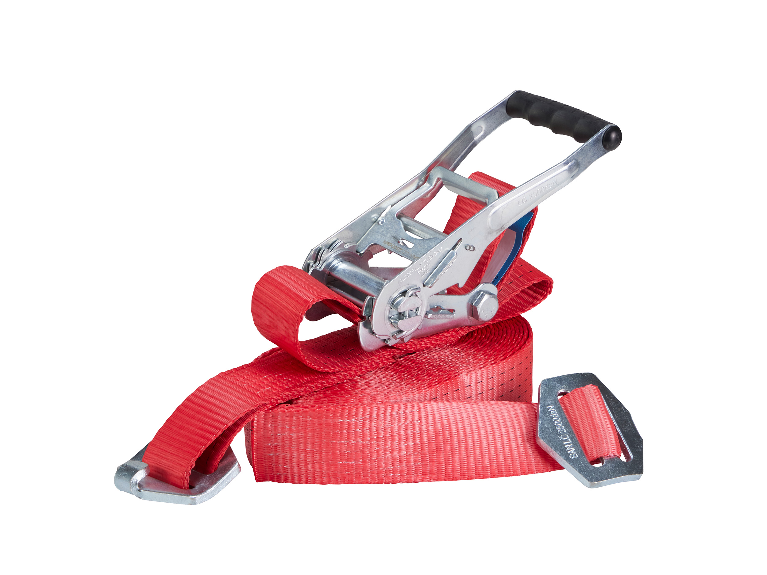 Zurrgurt mit Krone Haken 8m, 50mm, LC 2500/5000 daN