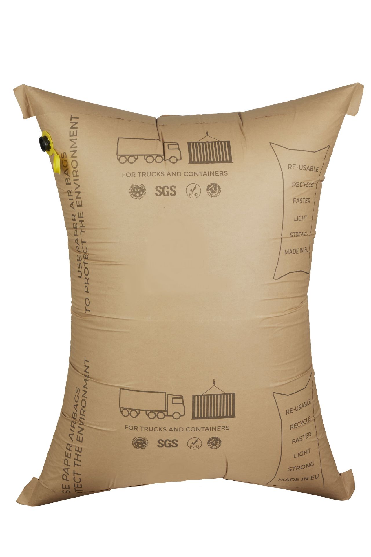 Kraft paper dunnage bags 90x90cm, Level 2 » Dunnage bags