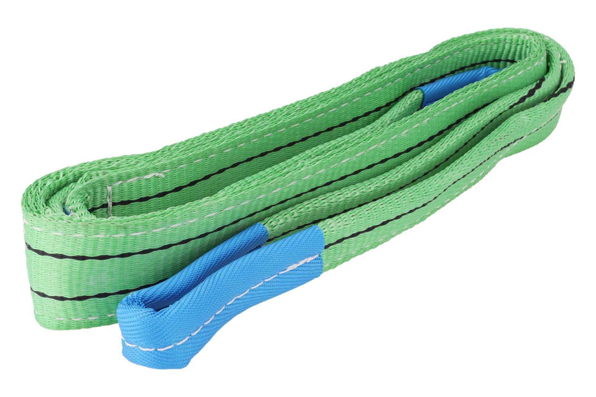Hebeband 2m, 2to grün kaufen » mit verstärkten Schlaufen